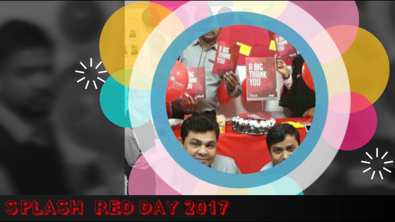 Red day splash 2017 - YouTube
