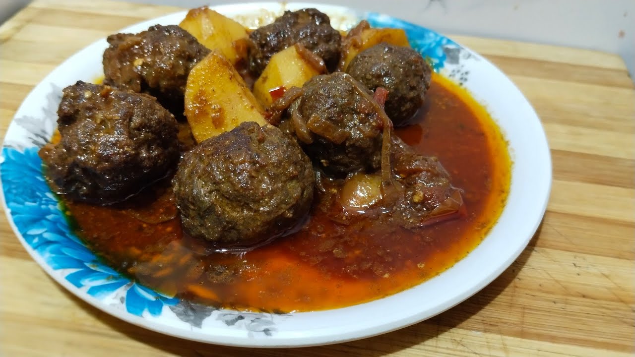Spicy Beef Kofta Curry Delight|Flavorful Middle Eastern Beef Kofta ...