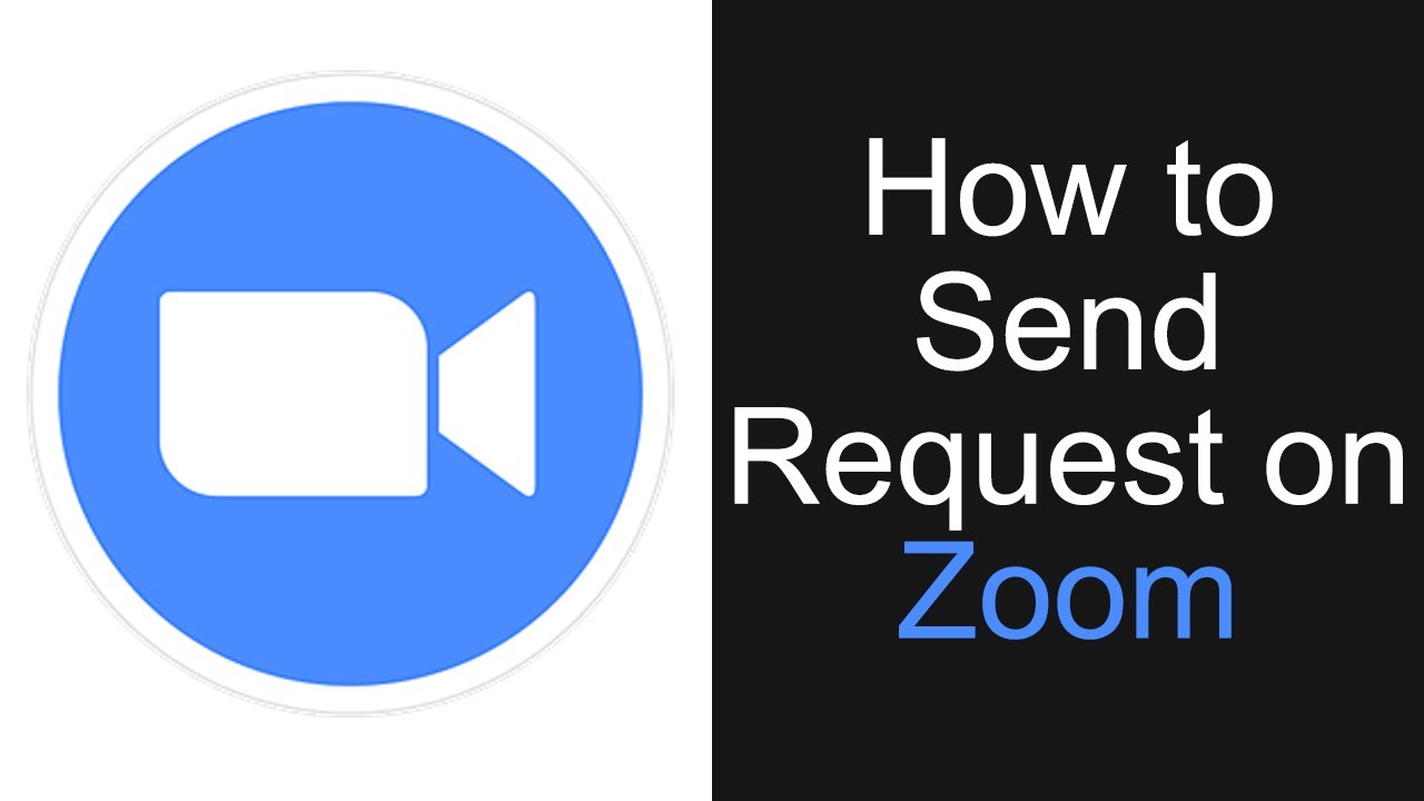 How To Send Request on Zoom App (2020) - YouTube