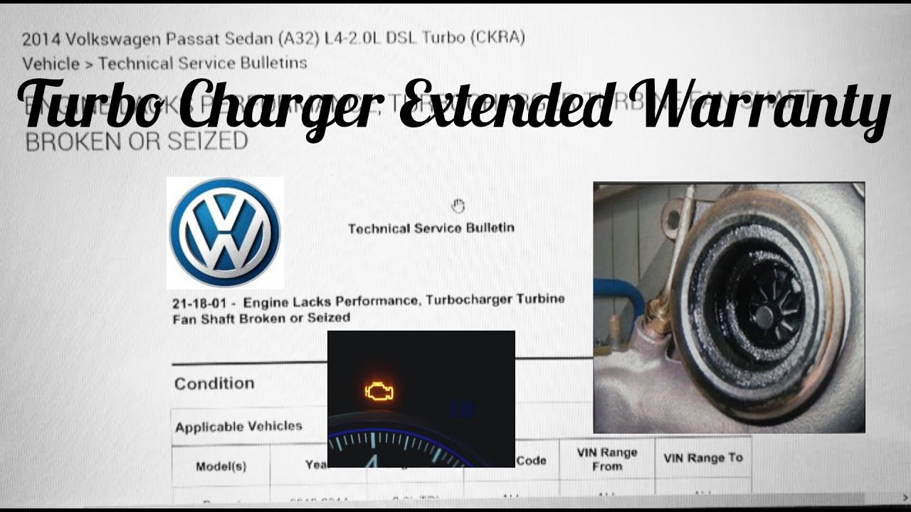 P0299 Vw Turbocharger/Supercharger 'A' Underboost Condition at Krystal ...