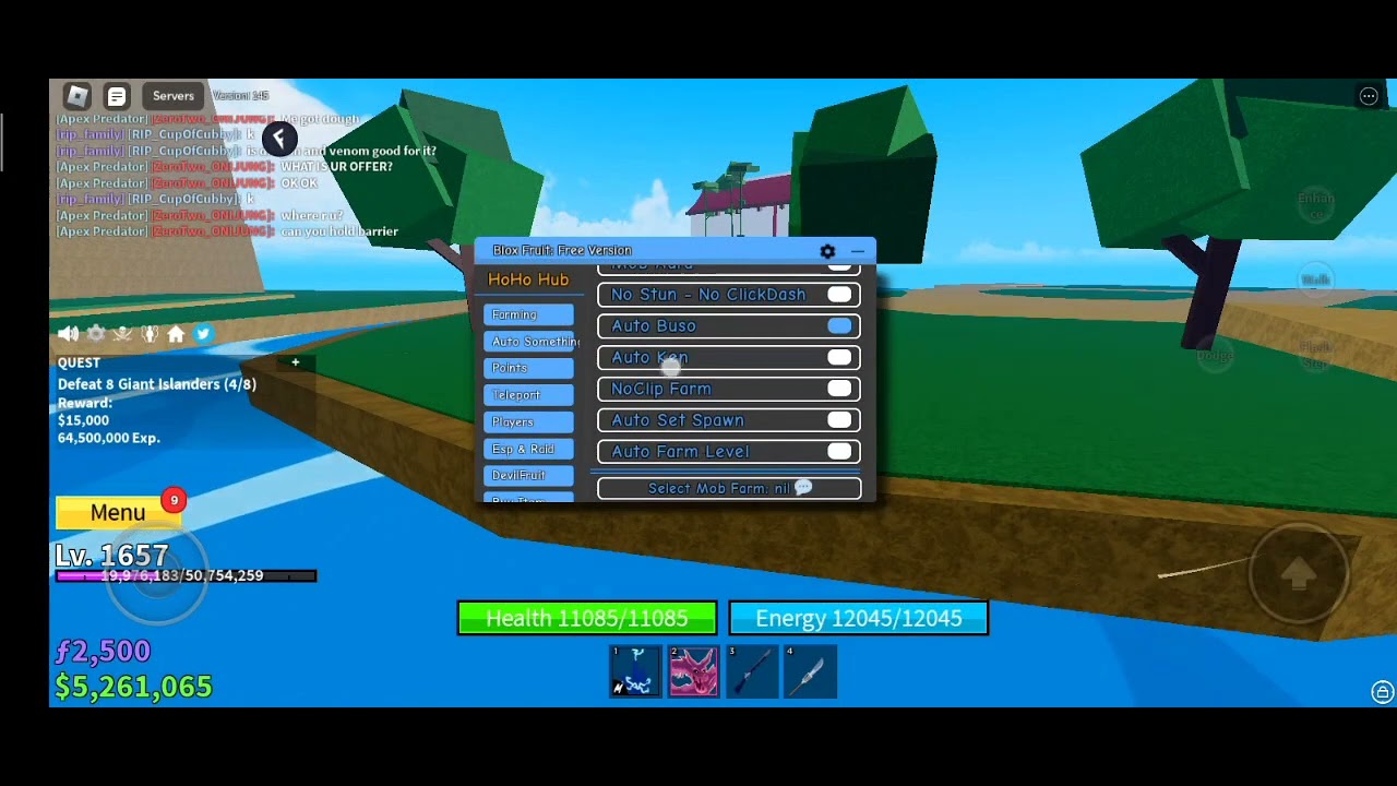 Script Blox fruits Fluxus and hydrogen ️ (link in Description) - YouTube