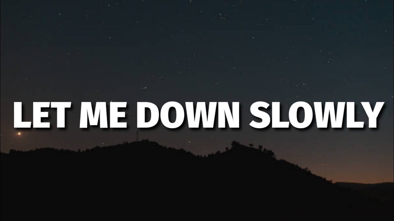 Alec Benjamin - Let Me Down Slowly - YouTube