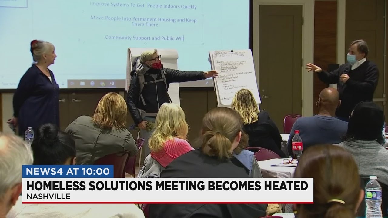 Community meeting on homeless receives unexpected moment of clarity ...