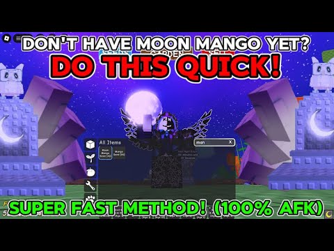 This is how to automatically get moon mango seeds and other moon items ...