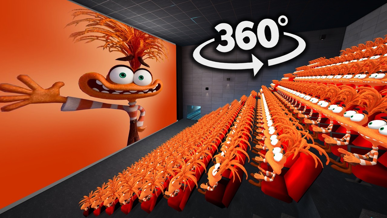 Inside Out 2 360° - CINEMA HALL | VR/360° Experience [ ANXIETY EDITION ...