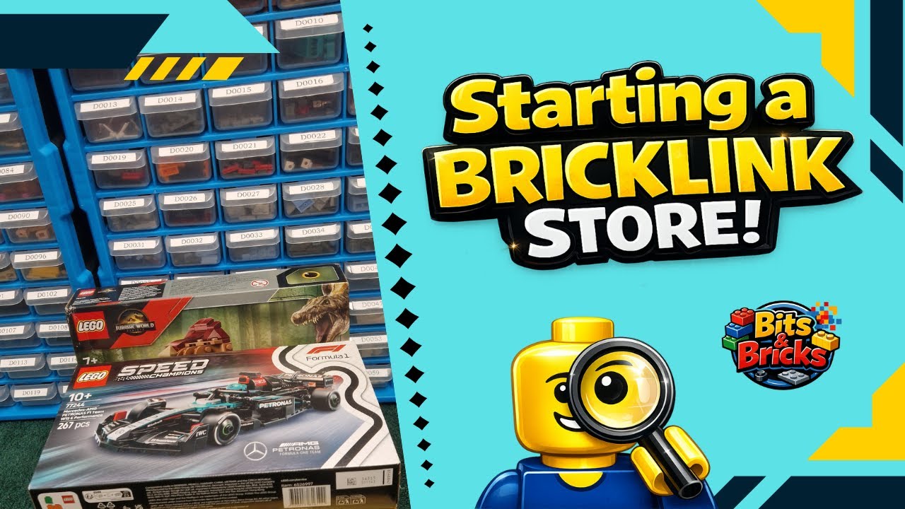 Starting a BrickLink Store | My LEGO Setup, First Orders & Sets to Part ...