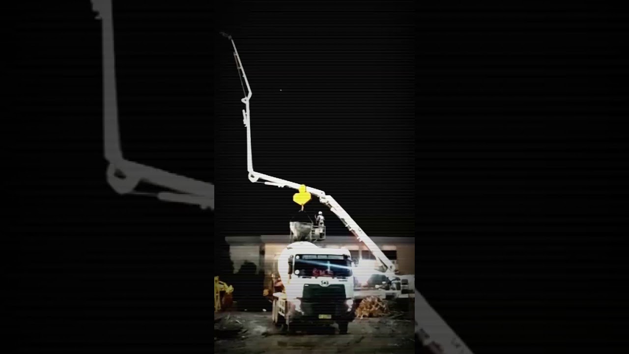 Extreme concrete pump trouble - YouTube
