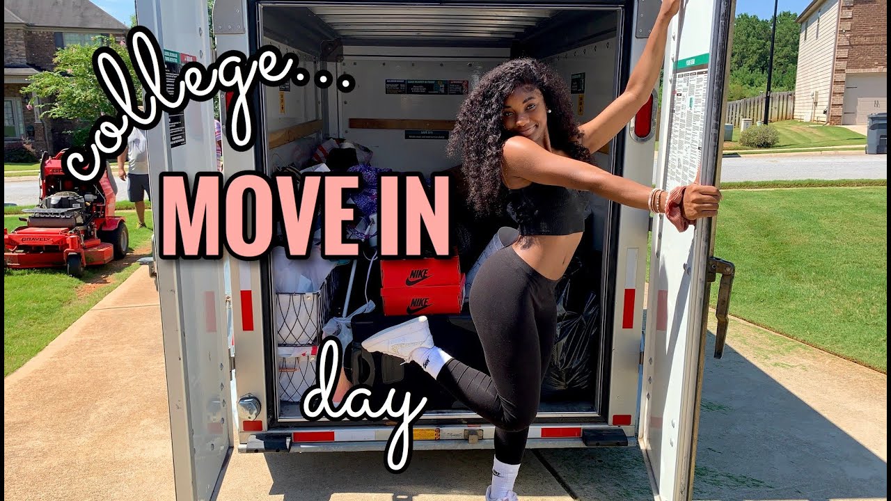 College Move In Vlog University Of Alabama Youtube