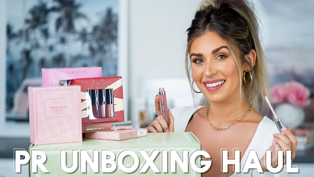 Huge PR Unboxing Haul 2020 | New Makeup, Skincare, Beauty, Holiday ...