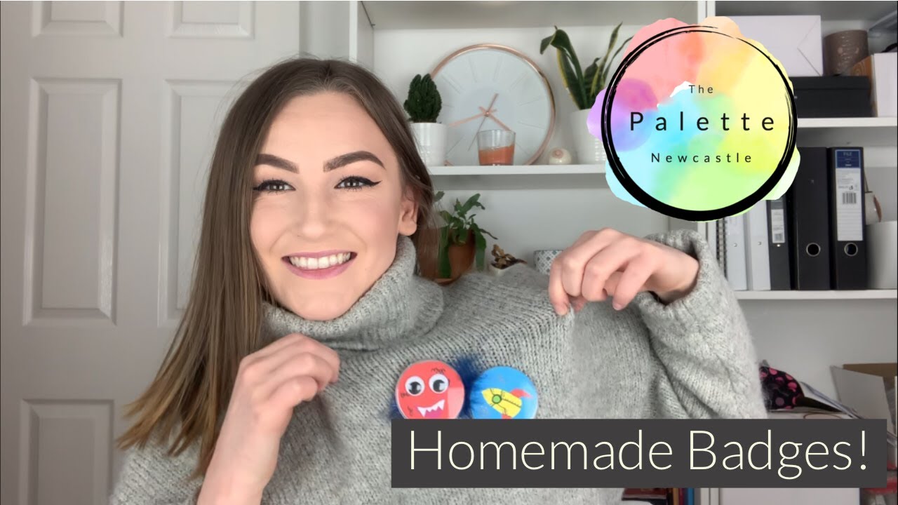 Let's Make Homemade Badges! | At Home Arts Programme - YouTube