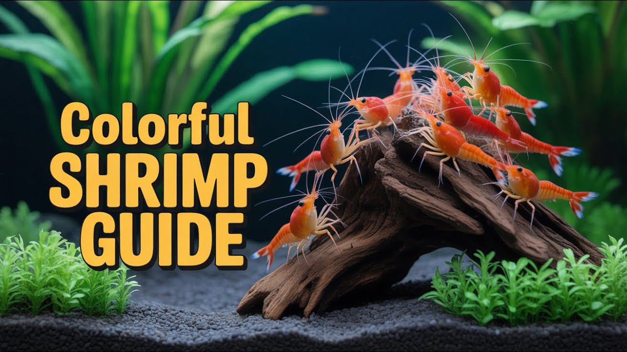 Colorful Shrimp Varieties for New Aquarists 🌈 - YouTube