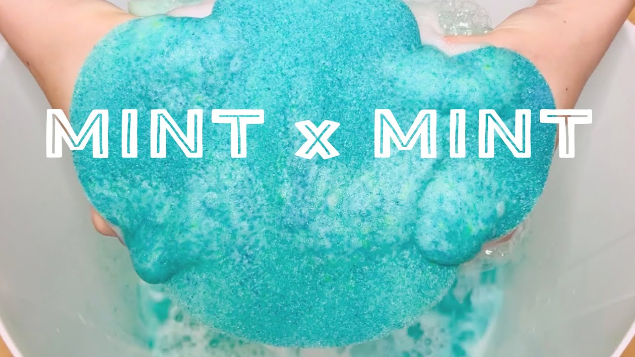 ASMR Sponge 520.Mint x Mint - YouTube