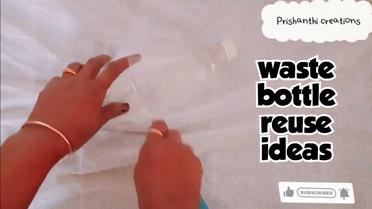 no cost diy, how to reuse waste plastic bottle/waste bottle reuse ideas ...