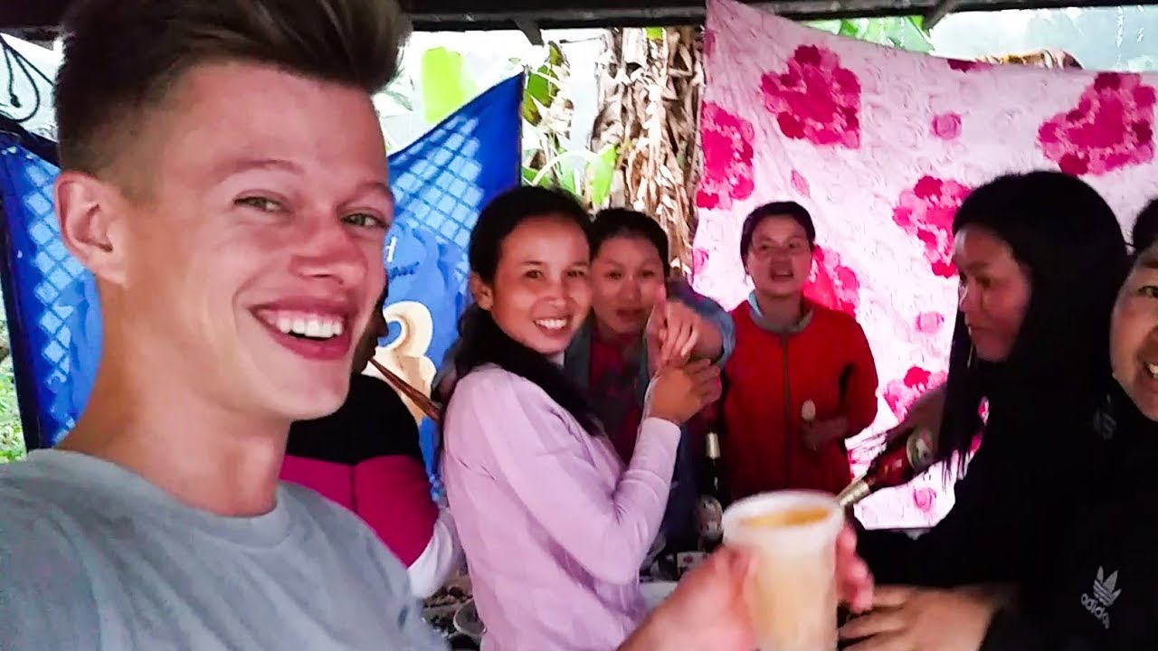 Invited to Girls Party in Laos | S1 E63 - YouTube