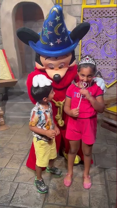 Sanu Krishu and Mickey Mouse 🥰#shorts #ytshorts #sanu #krishu #krishuskingdom #disney - YouTube