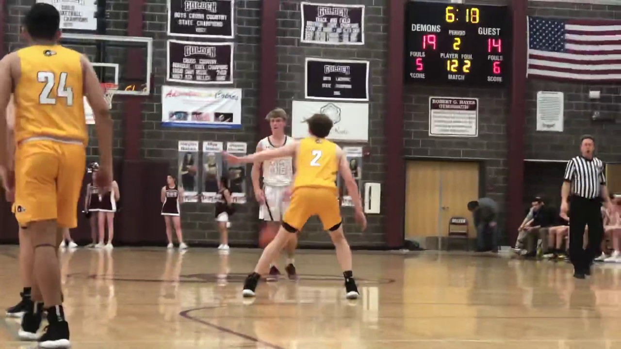 Boys basketball: Golden gets even with Green Mountain - YouTube