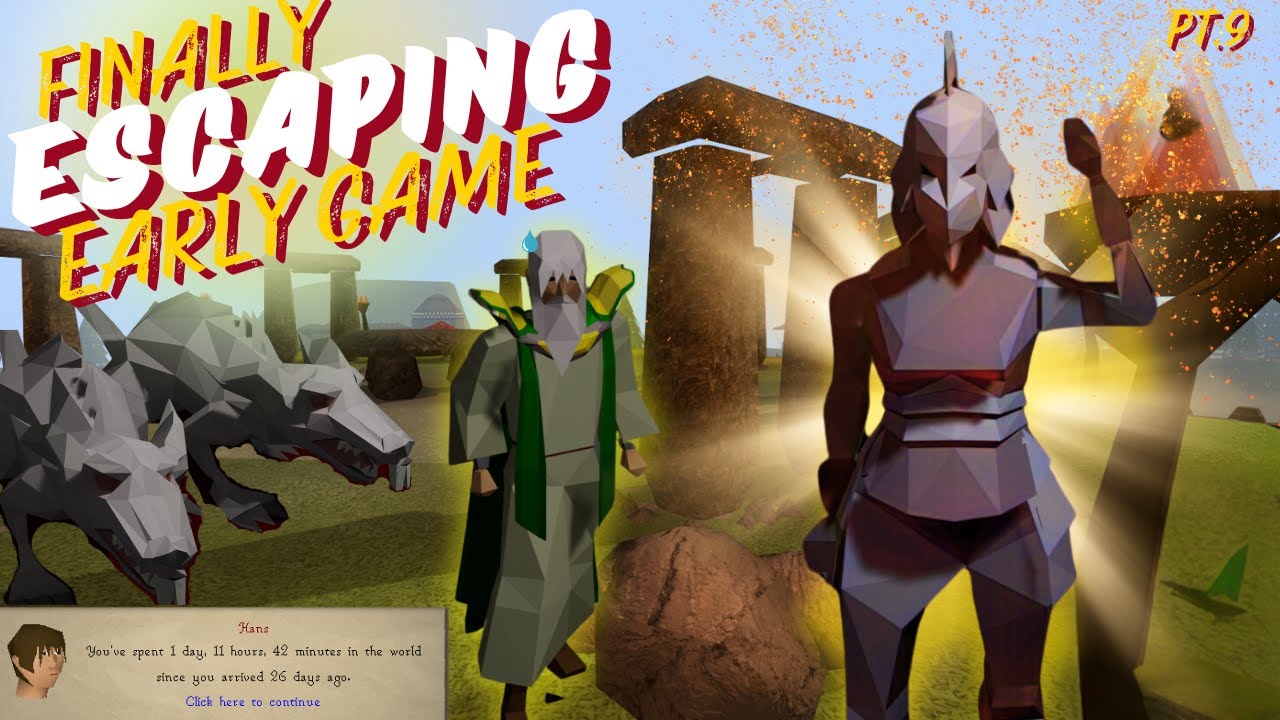 Old School Runescape BUT I'm escaping the earlygame SLAYER - YouTube