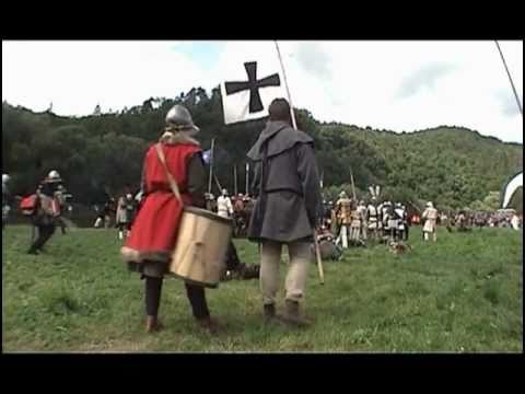 Zbořený Kostelec - Bitva o brod 2011 1/2 - YouTube