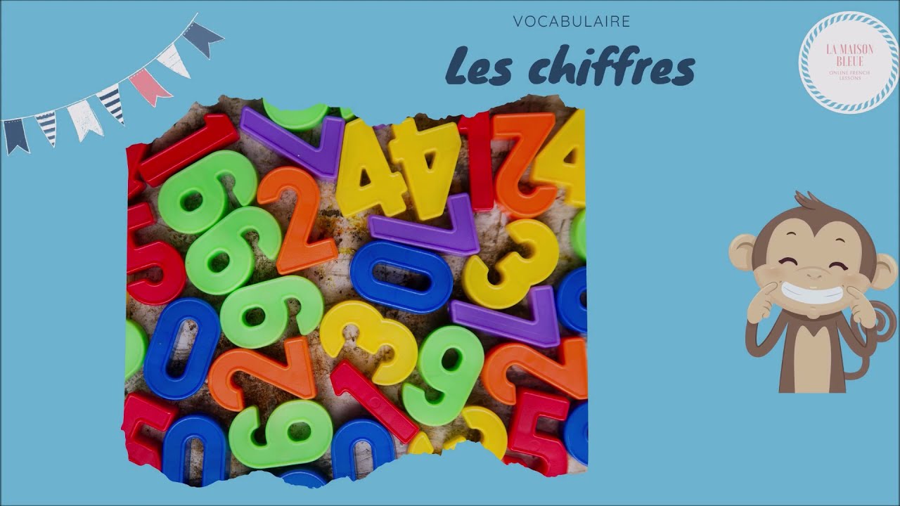 French for kids, 1, 2, 3 les chiffres en français! - YouTube