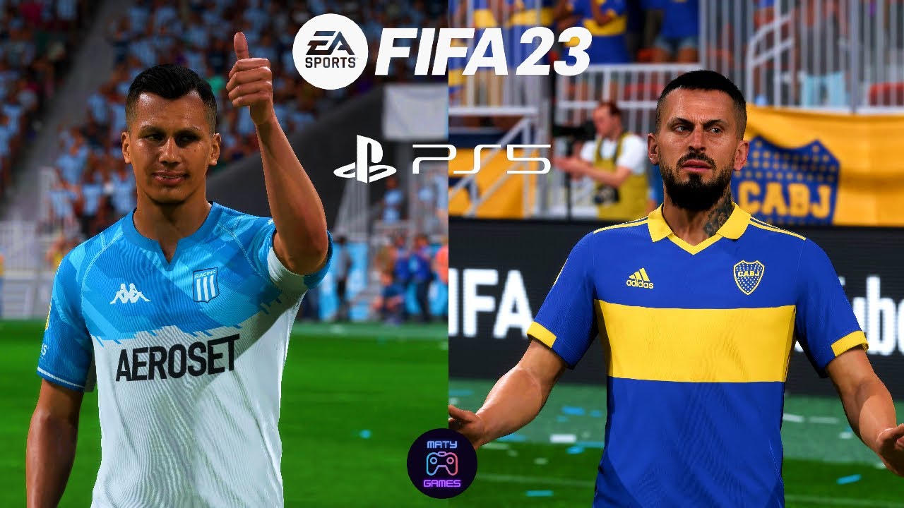 FIFA 23 - Boca vs Racing - Supercopa Internacional - gameplay ps5 ...