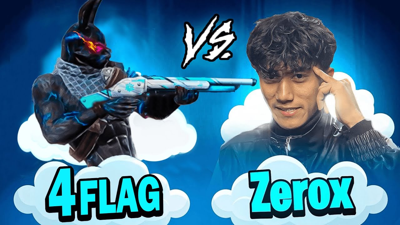 Who Is Spinner God💫 Zerox FF Vs 4FLAG 😱🎯 1 VS 1 FIGHT - YouTube