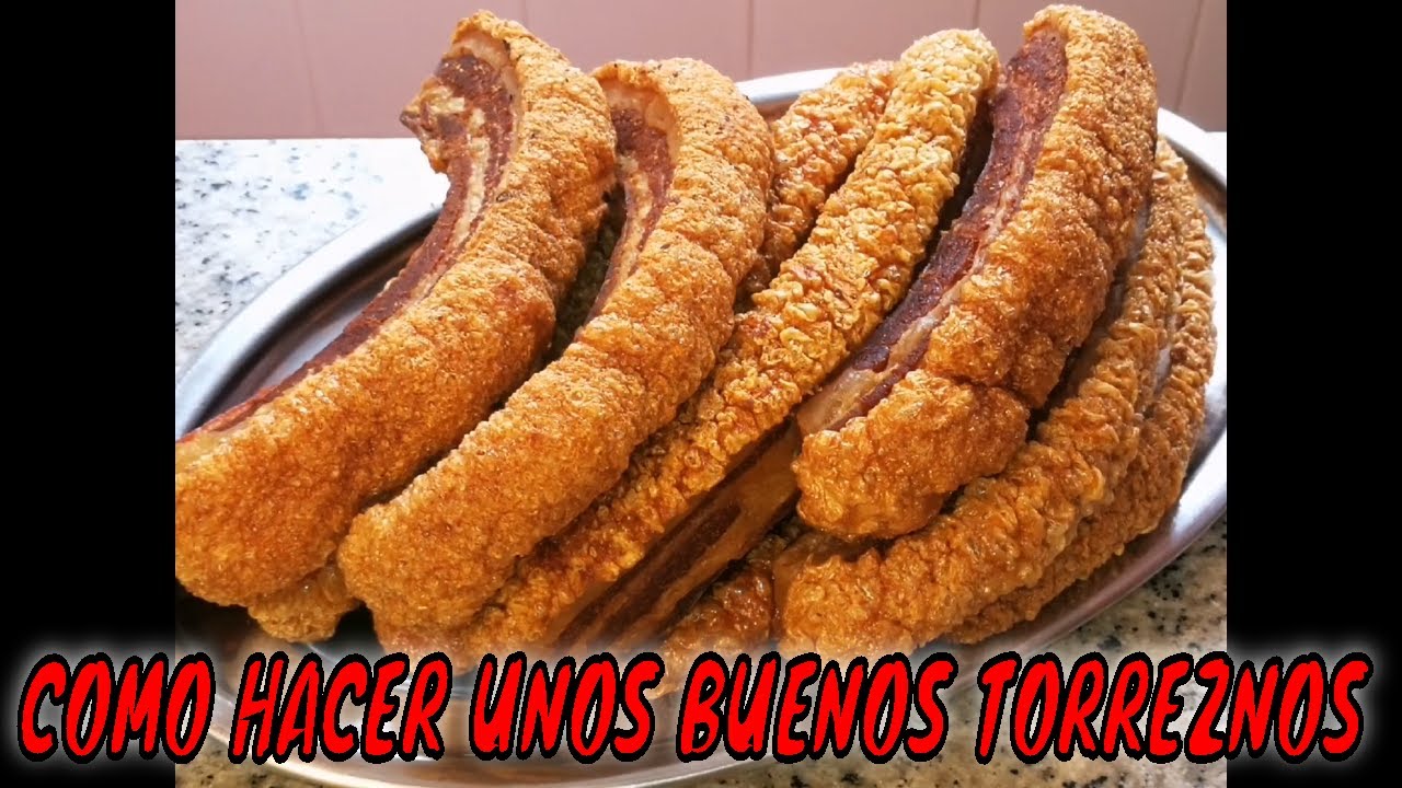 ⁉COMO HACER UNOS TORREZNOS PERFECTOS⁉‼TORRESMOS DE SORIA‼Crispy Pork ...