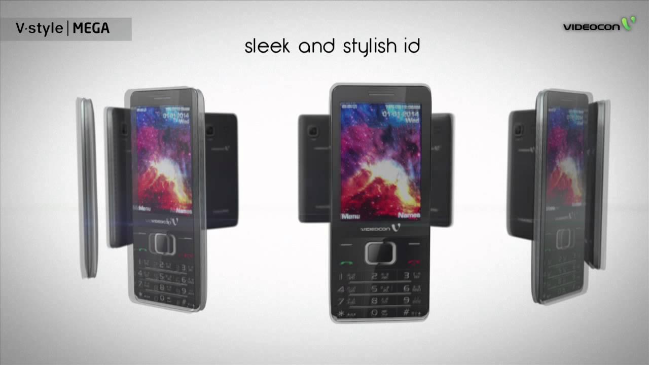 Videocon Mobile Phones - The Vstyle Series - YouTube