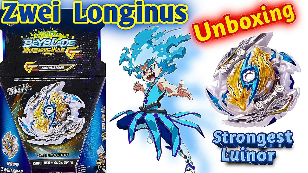 Zwei Longinus Beyblade Unboxing | Beyblade burst GT series Longinus ...