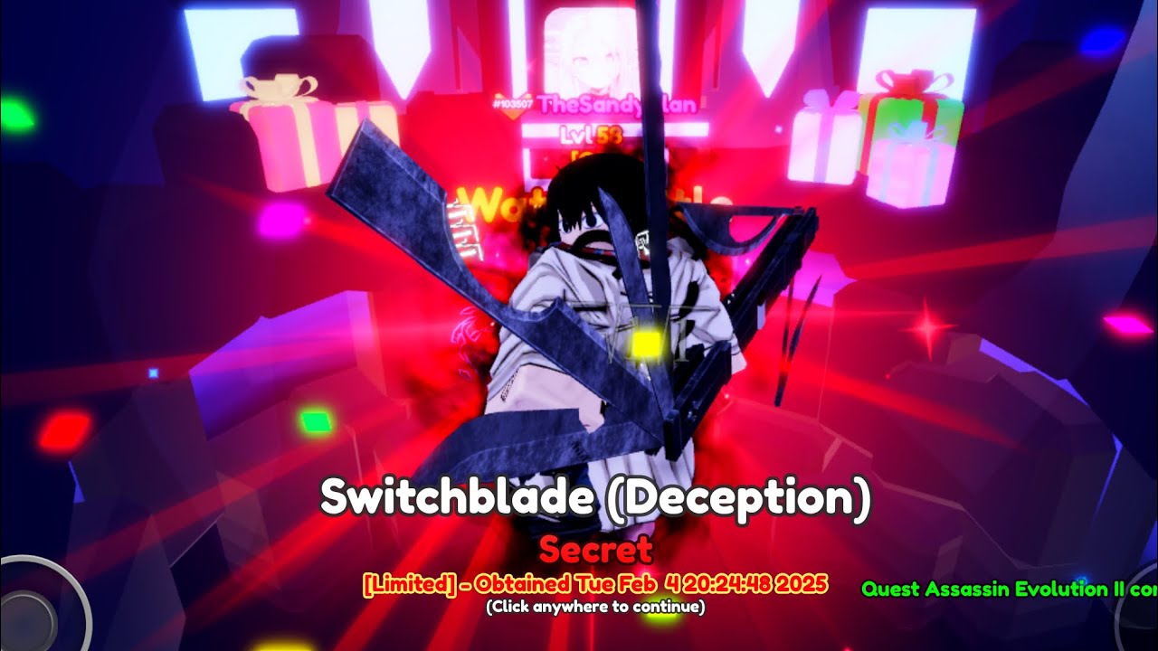 Showcasing Switchblade (Deception) AA - YouTube