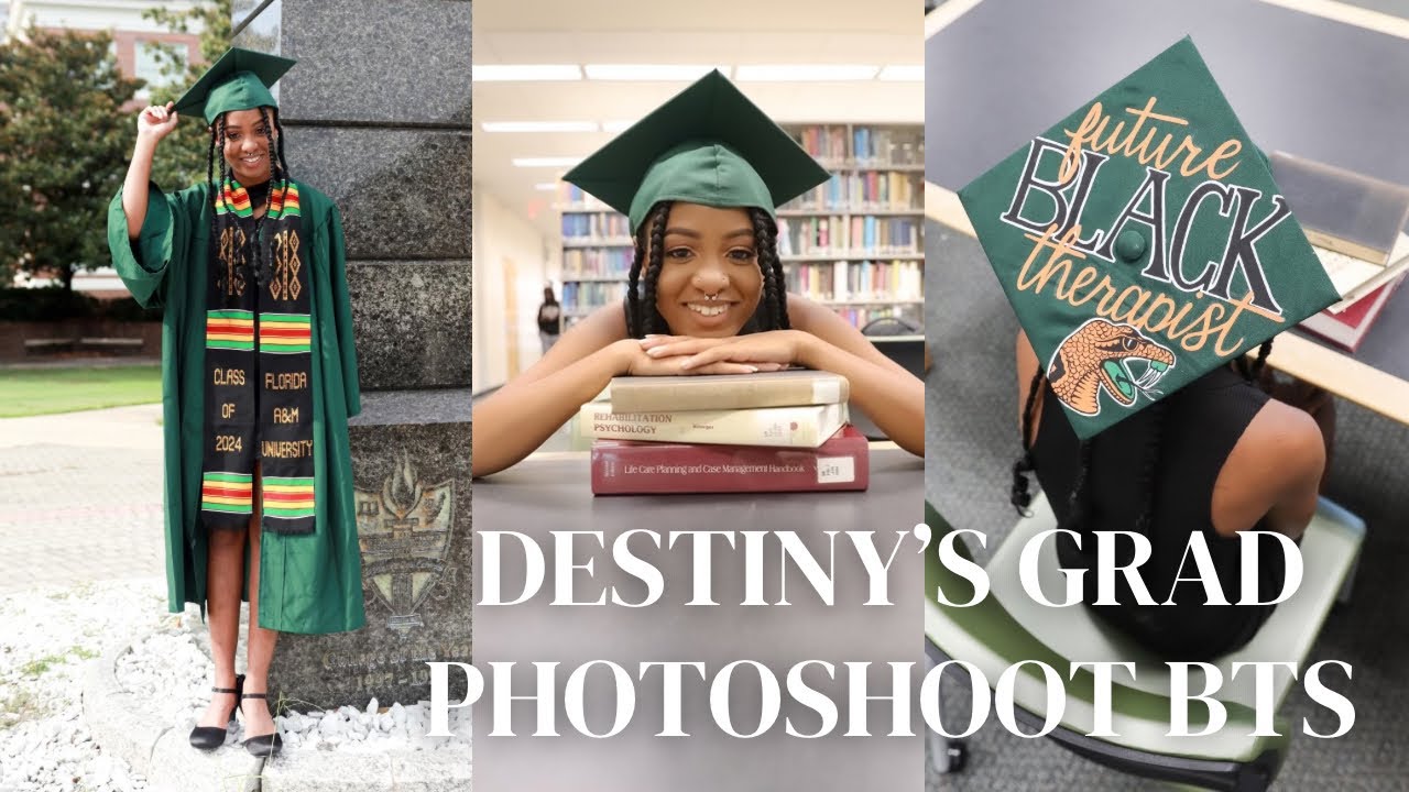 Behind the Scenes of Destiny’s Graduation Photoshoot - YouTube