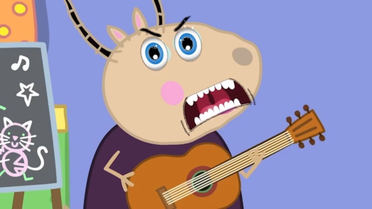 Peppa Pig | Nursery Rhymes | Angry face Version Video Effects - YouTube