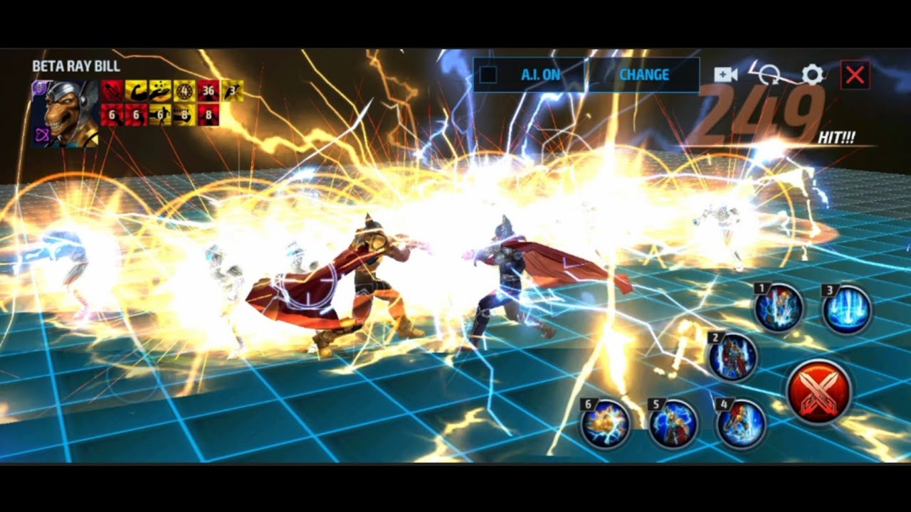 Beta Ray Bill in suit skills preview | Marvel Future Fight - YouTube