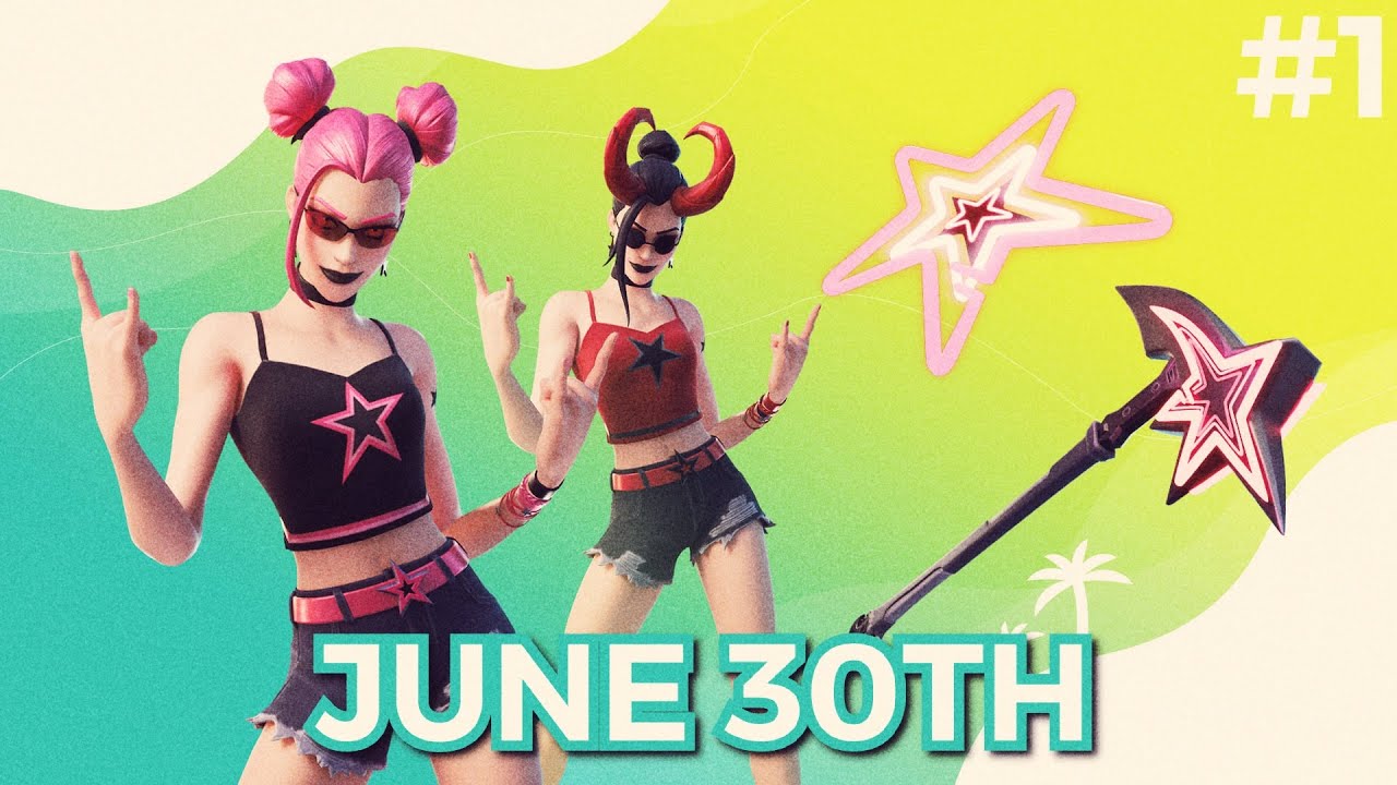 Fortnite Item Shop June 30, 2020 #1... New Summer Surf Witch skin and ...