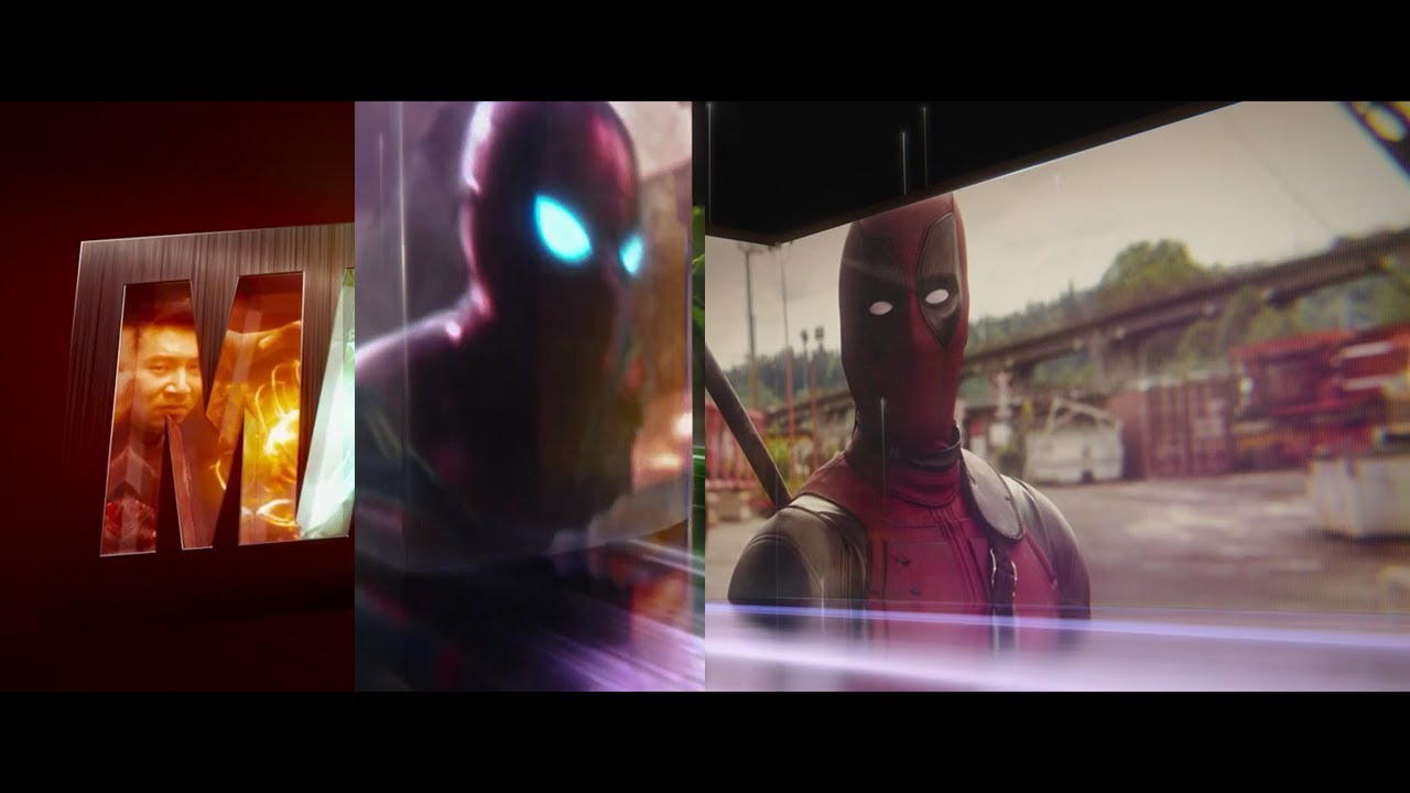Deadpool & Wolverine Marvel Studios & 20th Century Fox logos (incl ...