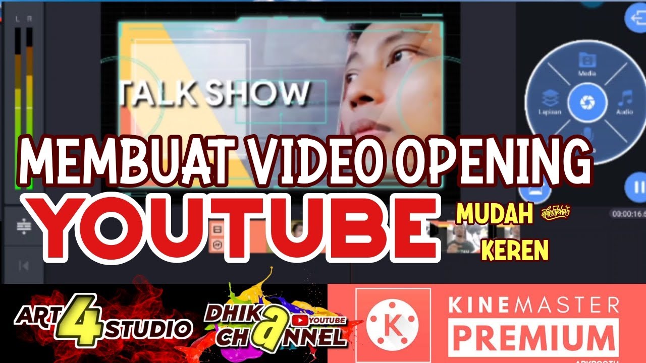 CARA MEMBUAT VIDEO OPENING YOUTUBE sederhana Tapi Keren I Aplikasi ...