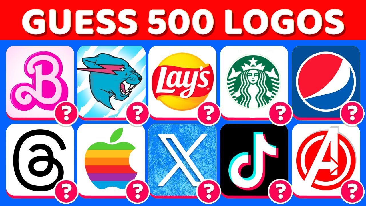 Guess the Logo Quiz | Guess Famous 500 Logos in 3 Seconds | Logo Quiz ...