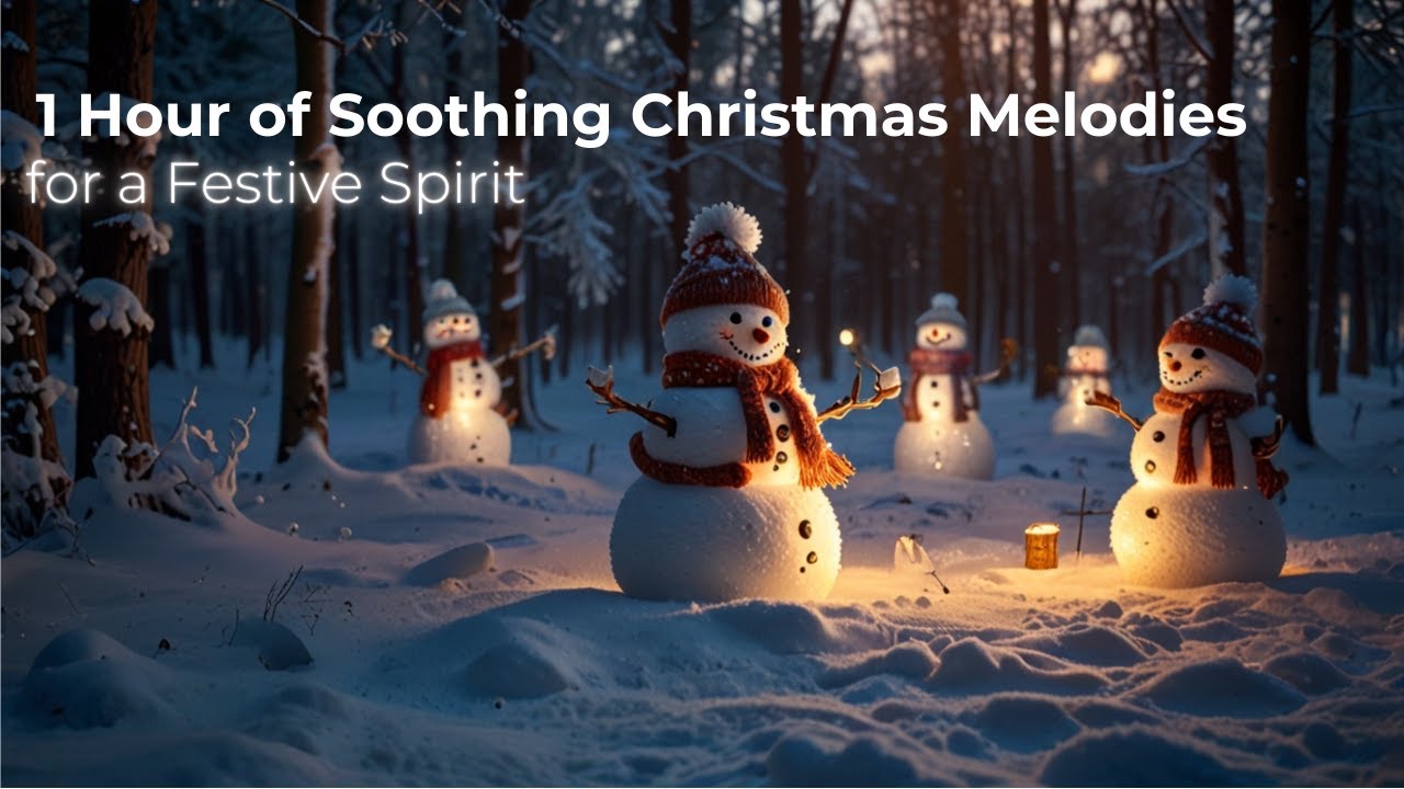 1 Hour of Soothing Christmas Melodies for a Festive Spirit - YouTube