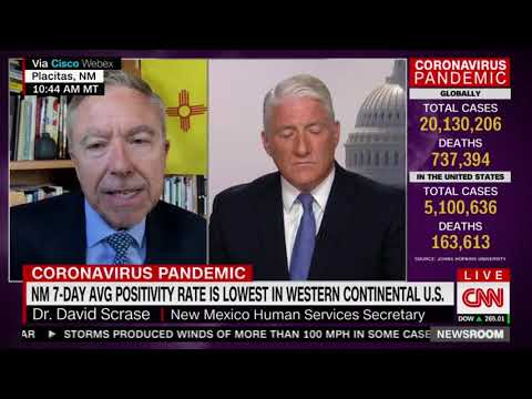 Sec. David Scrase, M.D. interviewed on CNN by John King, Chief National ...