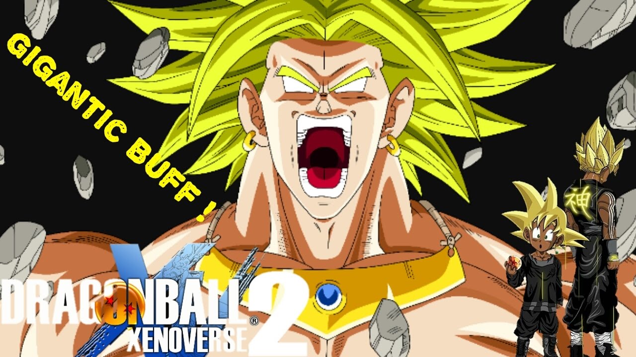 Gigantic Meteor Buff ! Broly Theme Build ! Xenoverse 2 - YouTube