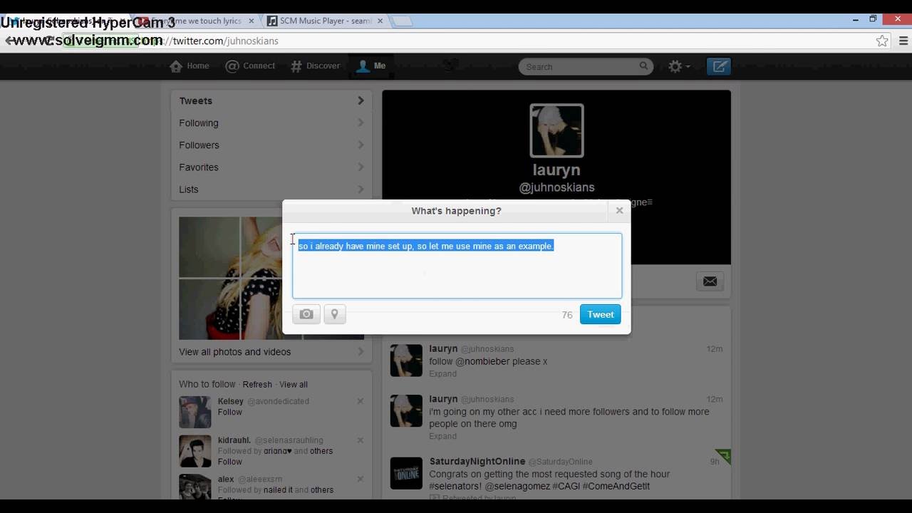 How to Add Music To Your Tumblr Blog - YouTube