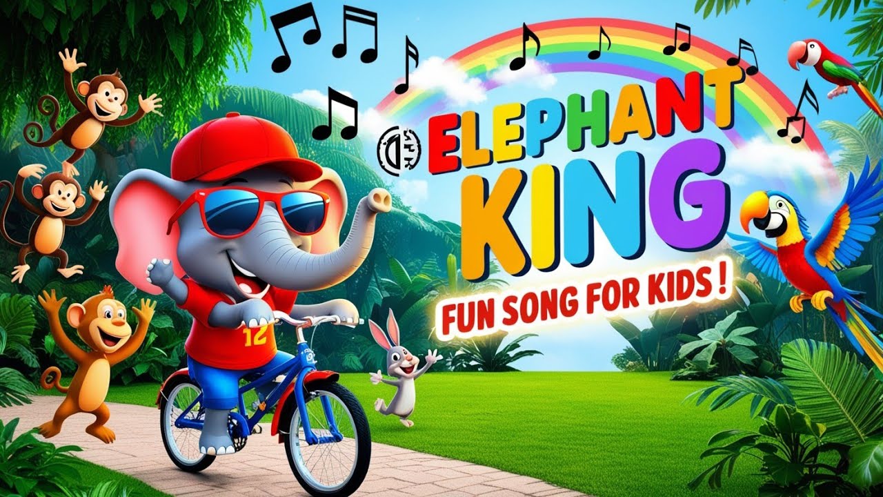 Selfish Elephant | Fun Kids Song | Learn Sharing & Friendship ...