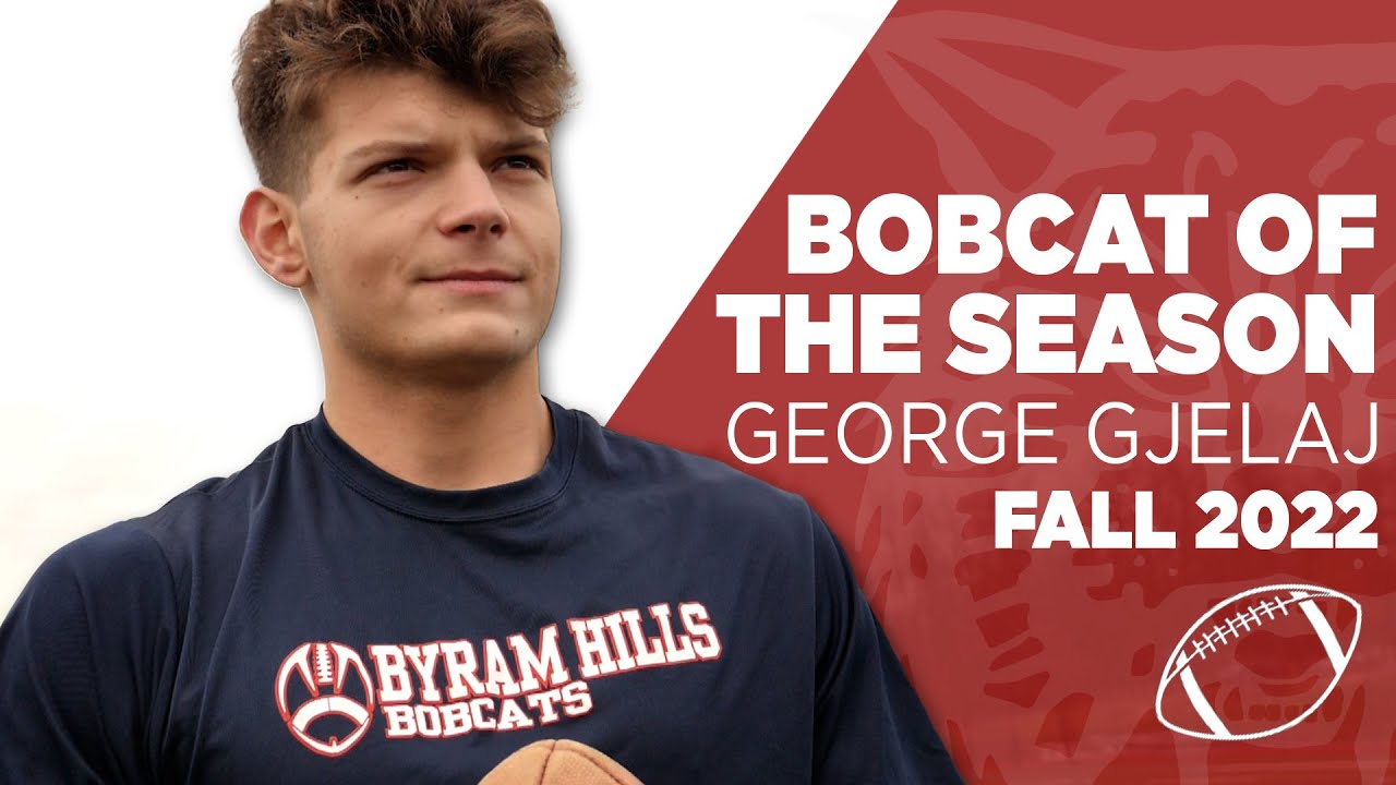 Bobcat of the Season: George Gjelaj - Fall 2022 - YouTube