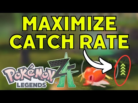 How to increase catch rate in Pokemon Legends: Z-A #pokemonlegendsza