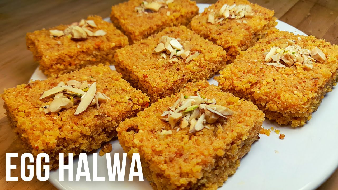 eng) Easy Egg Halwa Recipe | Dimer Halwa/Barfi | Egg Mesub | ডিমের ...