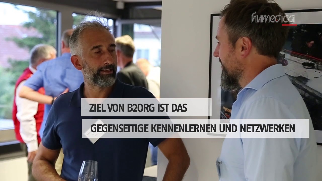 Das war b2Org mit TV Journalist Christof Lang - YouTube