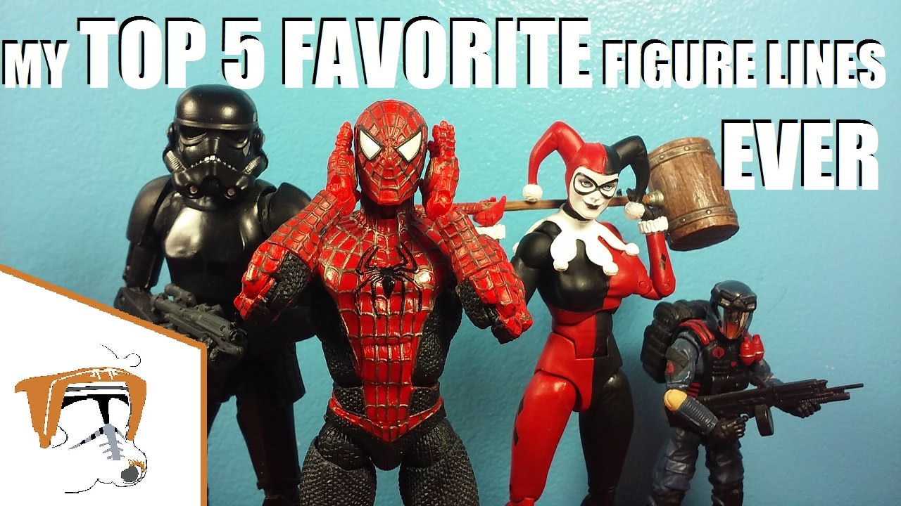 My TOP 5 FAVORITE Action Figure Toylines of ALL TIME - YouTube