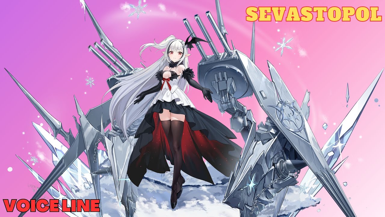 [ AZUR LANE ] Sevastopol Voice Line " Japanese Audio " - YouTube