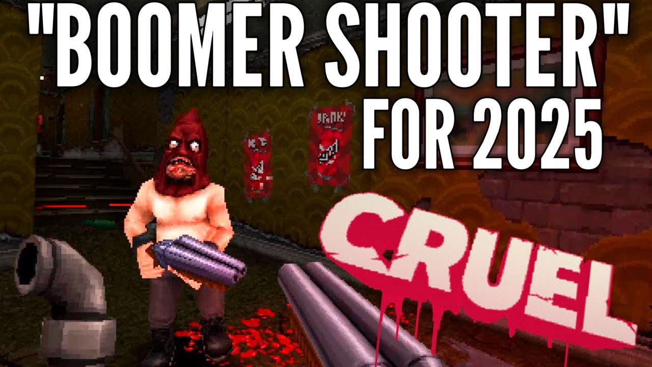 This is a Brutal and Addictive New Retro Style FPS... | CRUEL - YouTube