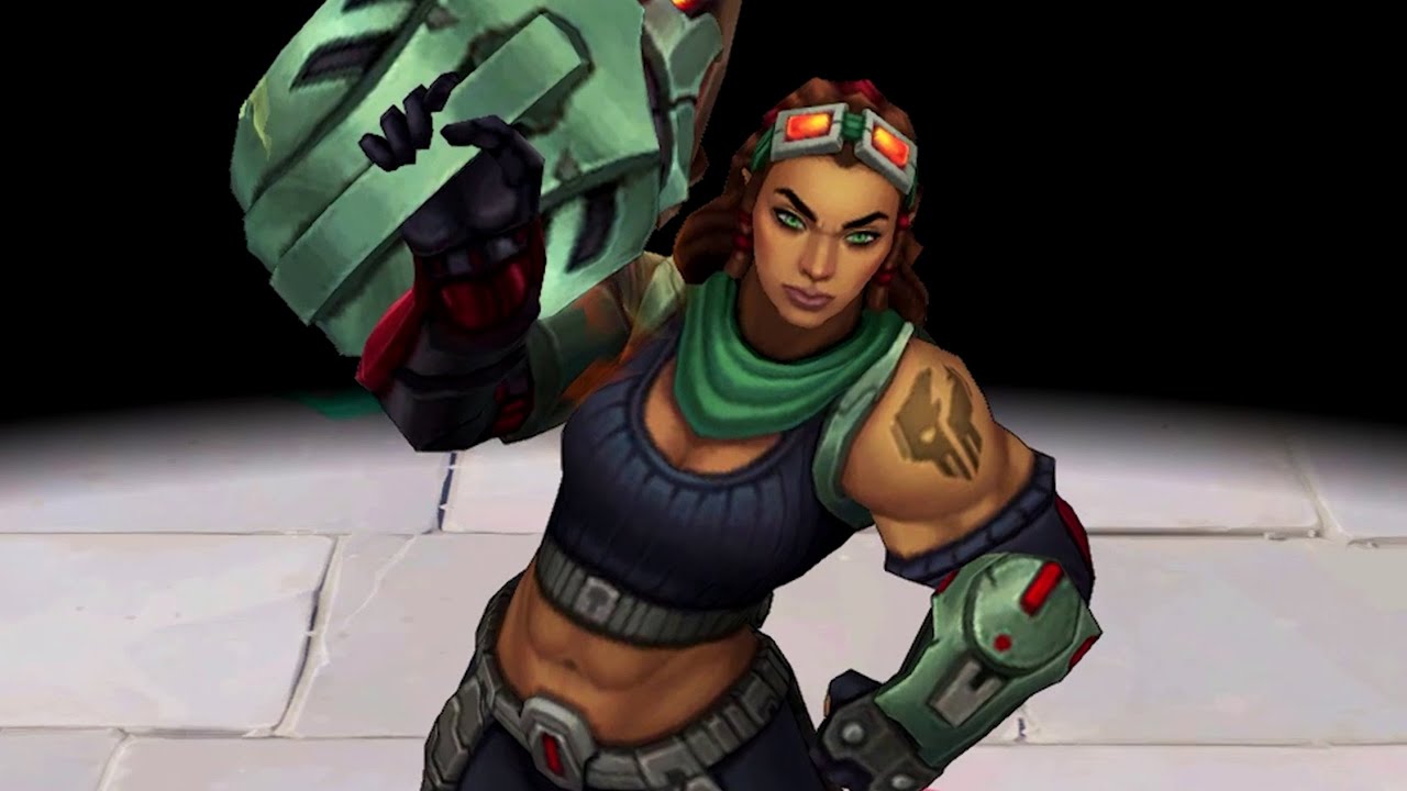 Resistance Illaoi Detailed Skin Spotlight - League of Legends - YouTube