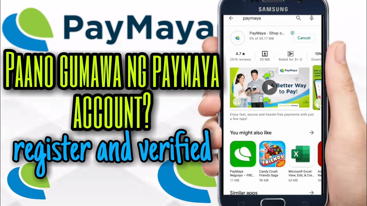 HOW TO CREATE MAYA (PAYMAYA) ACCOUNT? MAG REGISTERED, UPGRADE AND ...